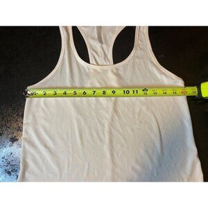 Fabletics | Tops | Fabletics Racerback Tank Top Small Ivory White ...